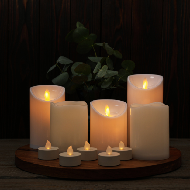 LED Candles for Christmas Decoration | Premium Flameless LED Candles ...