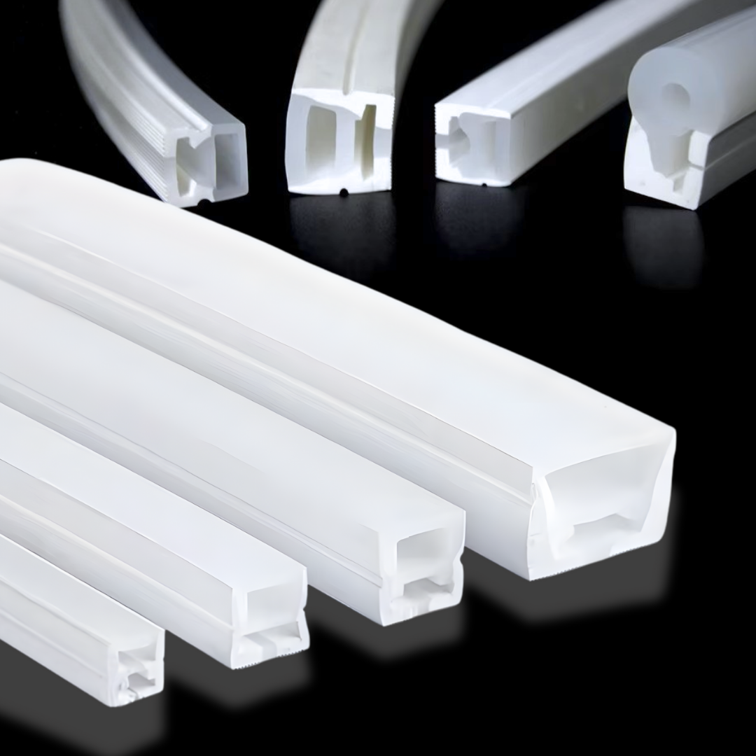 Flexible Silicone Profile for LED Strip Lights | 8,10,13,16,20,30mm ...