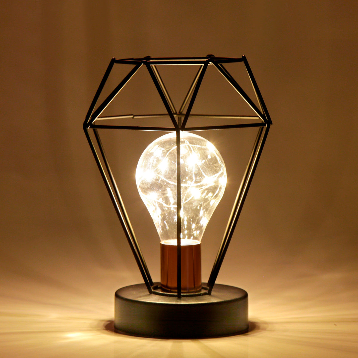 Geometric Metal Lamps – Chronos Lights