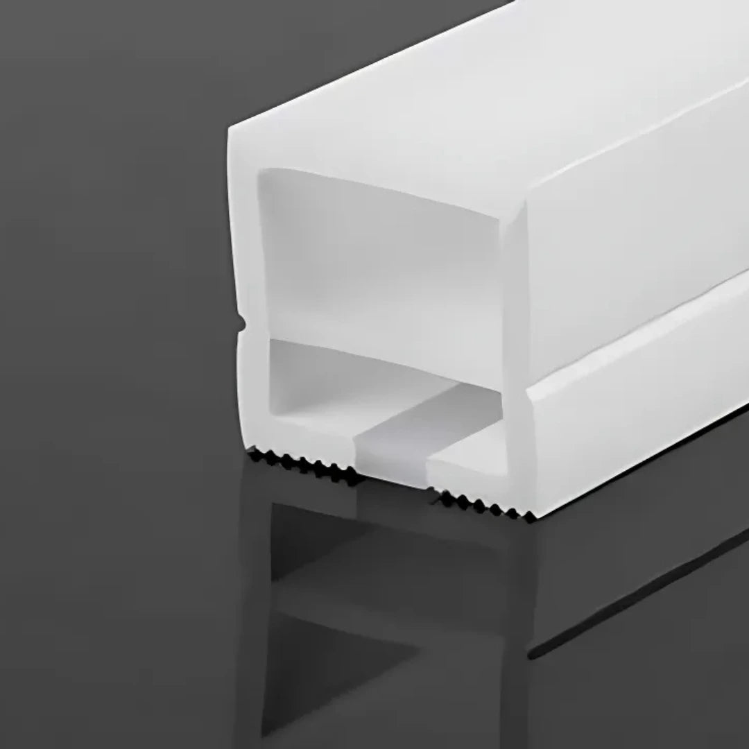 20mm x 20mm - Top View Flexible Silicone Profile for LED Strip Light ...
