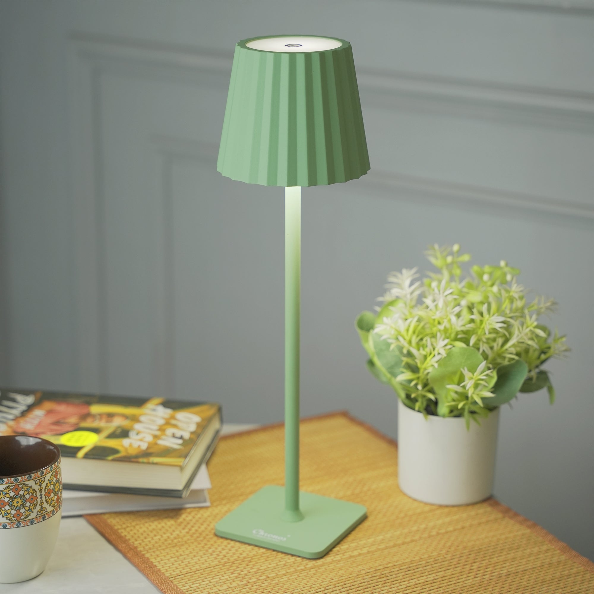 Illuminate with Pleat Portable Cordless LED Table Lamp – Chronos Lights