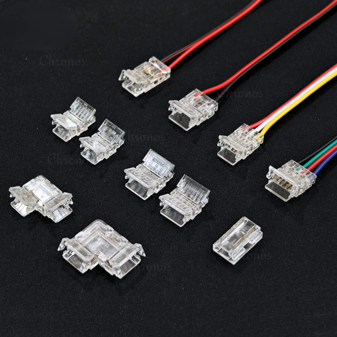 LED Strip Connectors | Seamless No-Solder Design for DIY Lighting ...