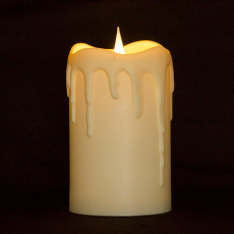 3D Jumping Wick Pillar Candles – Chronos Lights