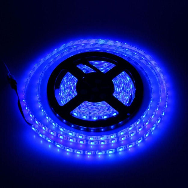 Blue LED Strip 2835 - 120 LEDs | Cool and Calming Lighting | Chronos Lights