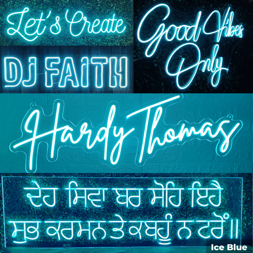 Custom Neon Signs Online - India's No.1* Custom Neon Signs | Neon Sign ...