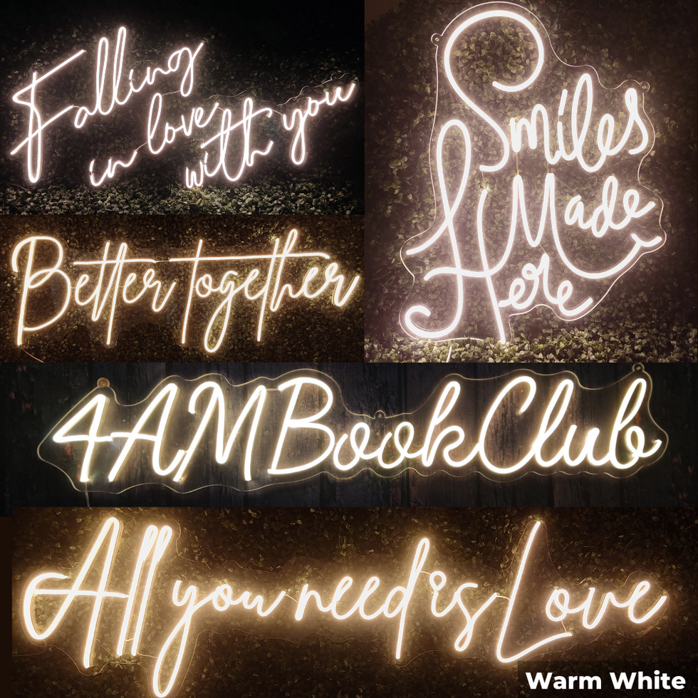 Custom Neon Signs India — Design Your Own LED Neon Light | Chronos Lights