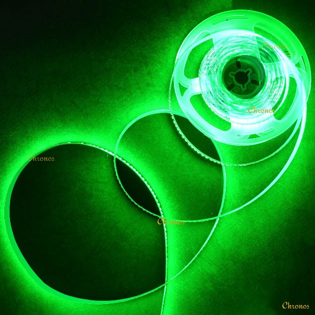 Green LED Strip 2835-240 LEDs: High-Quality Green Lighting – Chronos Lights