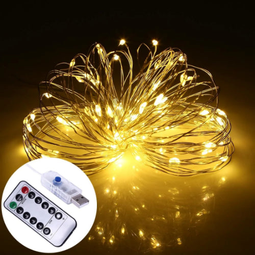 Remote Control Fairy Lights - Convenient USB Operated Illumination ...