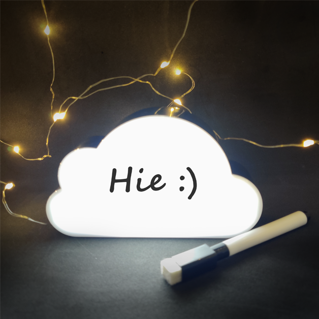 Mini Scribble Light Box Cloud | Creative Illumination | ChronosLights ...